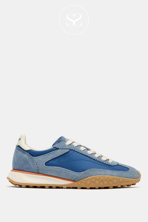 Hoff Blue Sporty Low Profile Trainer For Women - Bridge Mkii